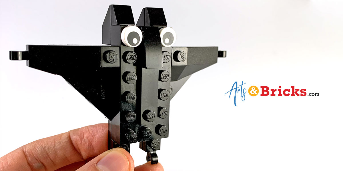 Build a Bat from LEGO bricks - Arts and Bricks