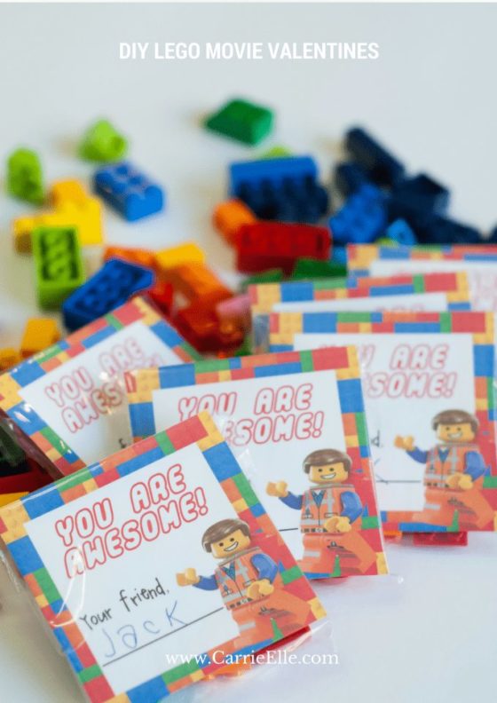 Best DIY and Printable LEGO Valentines - Arts and Bricks
