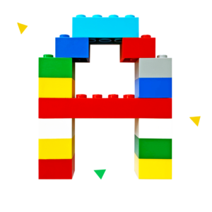 The ABCs: How to build the Letter A with LEGO Bricks - Arts and Bricks