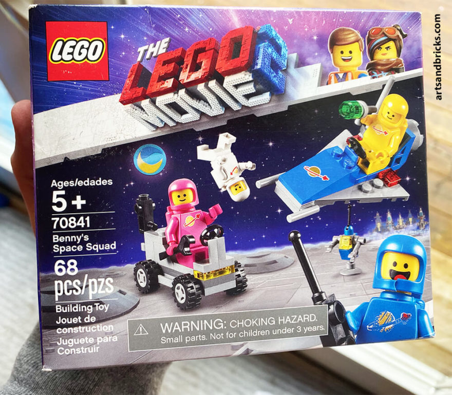 Kid-Review of LEGO Benny's Space Squad, Set 70841 - Arts and Bricks