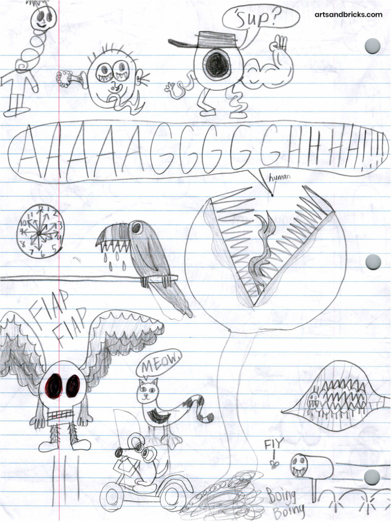 Doodling with Mo Willems - Arts and Bricks