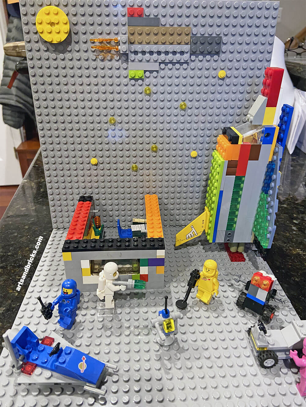 Kid-Review of LEGO Benny's Space Squad, Set 70841 - Arts and Bricks