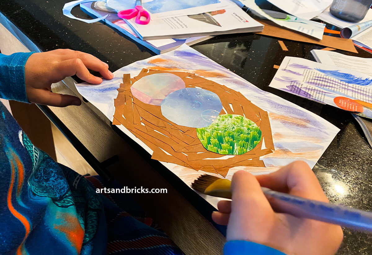 Magazine Collage Ideas for Kids - Arts and Bricks