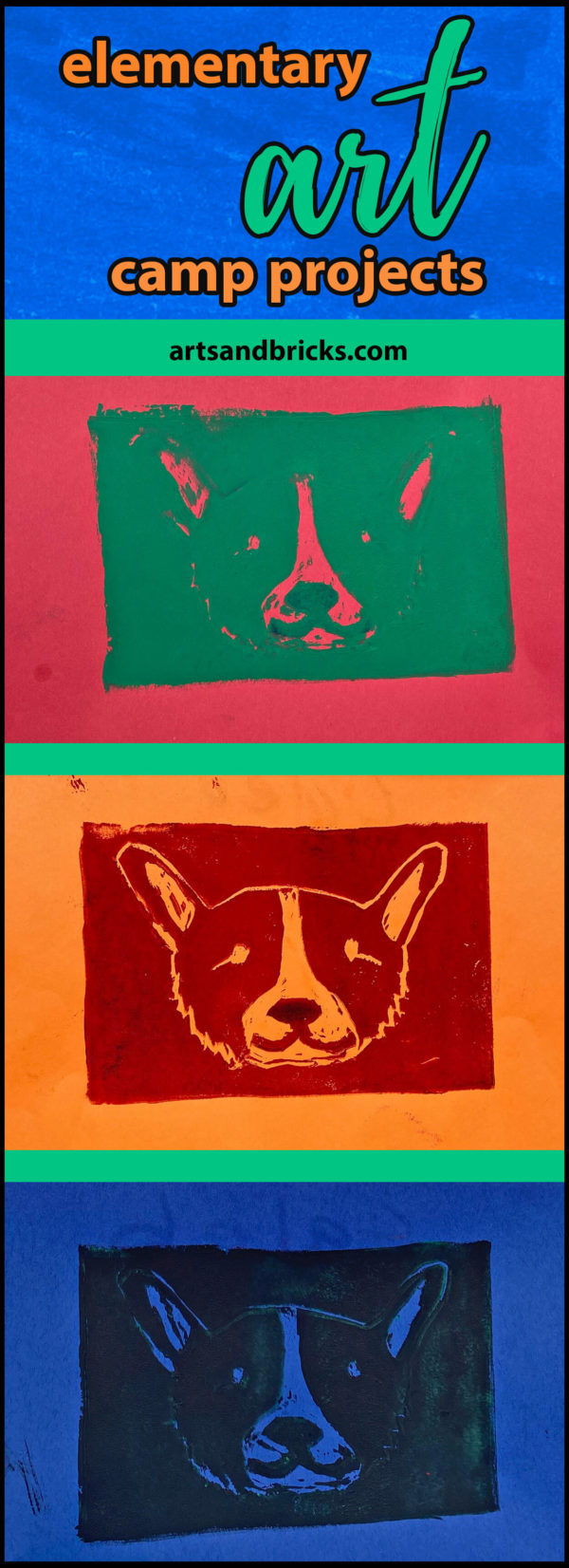 Attending our first art summer camp for kids - Arts and Bricks