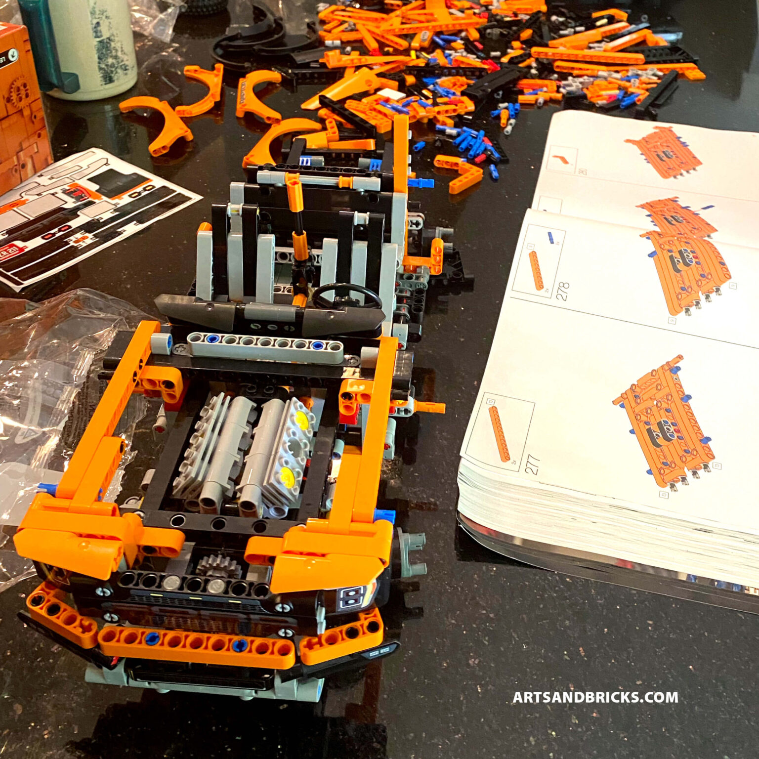 Kid Review of Lego Ford F-150 Raptor - Arts and Bricks