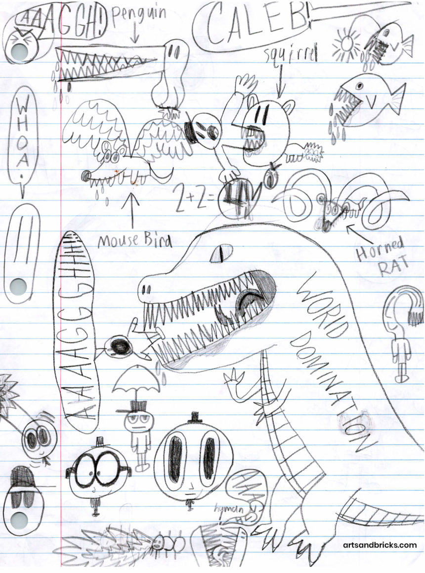 Doodling with Mo Willems - Arts and Bricks