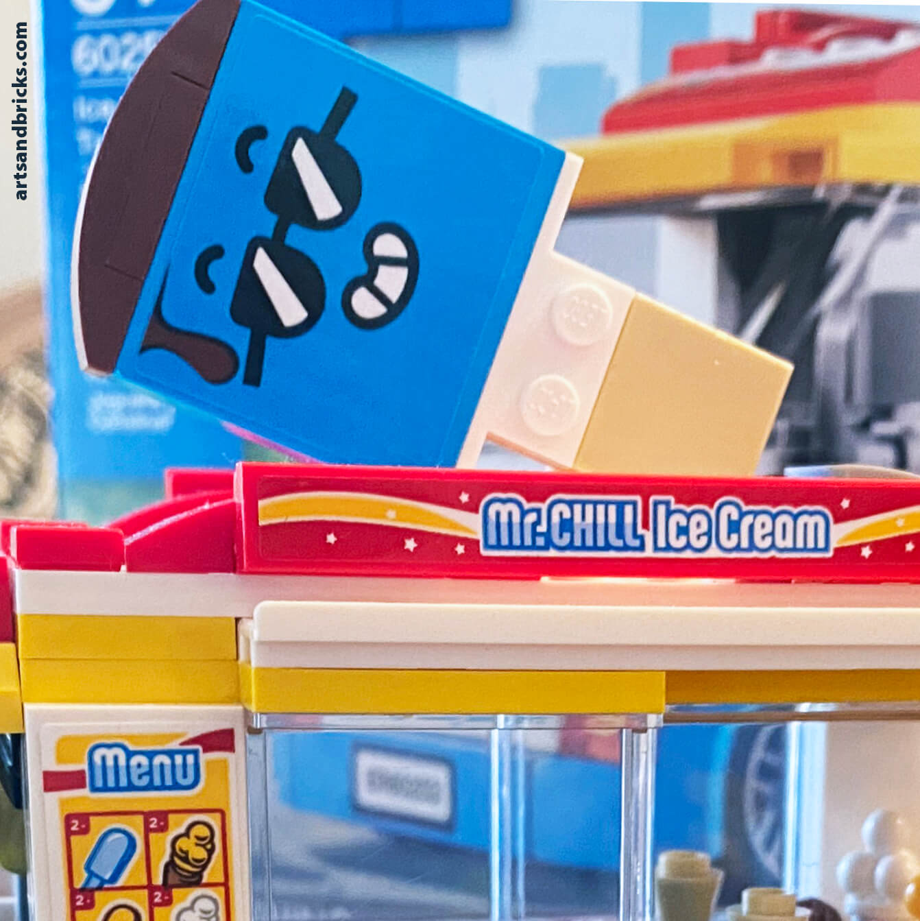 Kid-Review of LEGO Ice Cream Truck, Set 60253 - Arts and Bricks