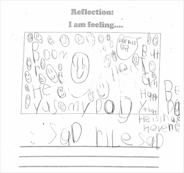 I am feeling... drawing page for kids - Arts and Bricks