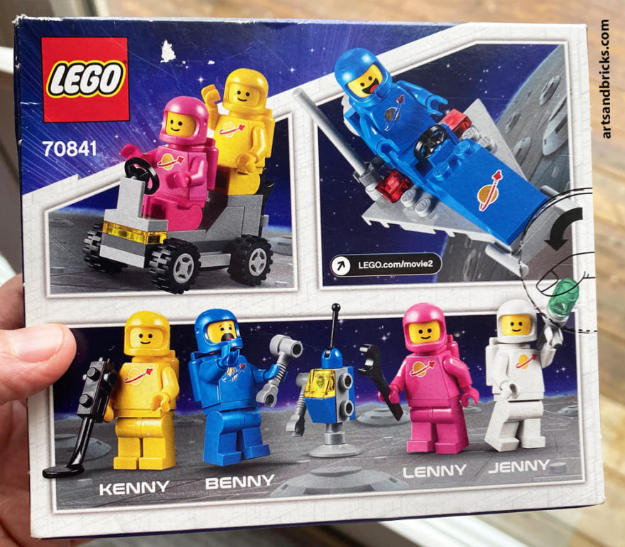 Kid-Review of LEGO Benny's Space Squad, Set 70841 - Arts and Bricks