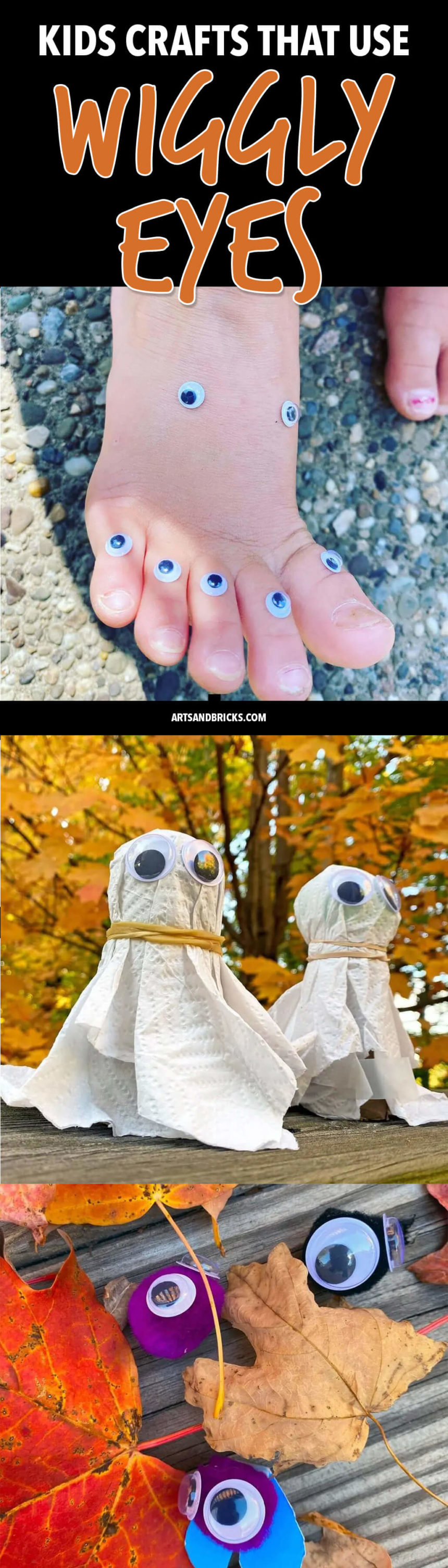 Kids Crafts that use Wiggly Eyes - Arts and Bricks