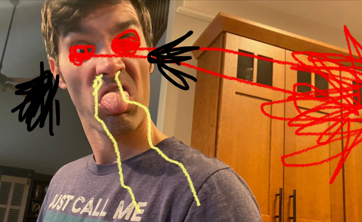 Digital Doodling on Photos - Arts and Bricks