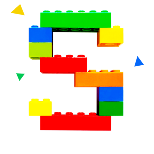 The ABCs: How to build the Letter S with LEGO Bricks - Arts and Bricks