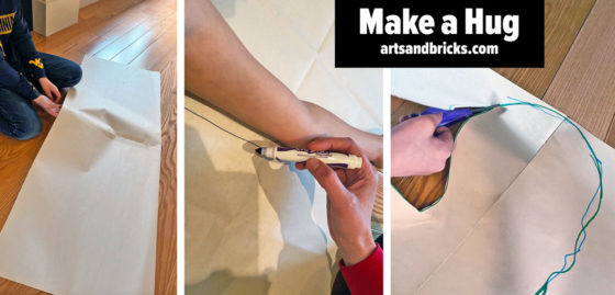 Make, Mail, and Share a Hug - Arts and Bricks