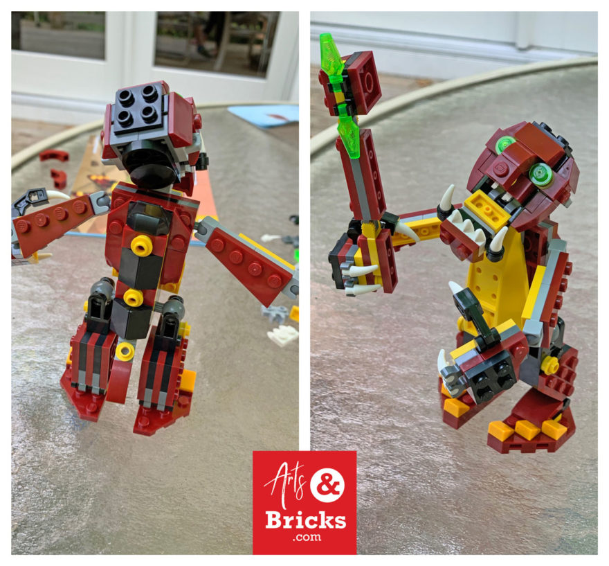 Child-Review for LEGO Creator Mythical Creatures, Set 31073 - Arts and ...