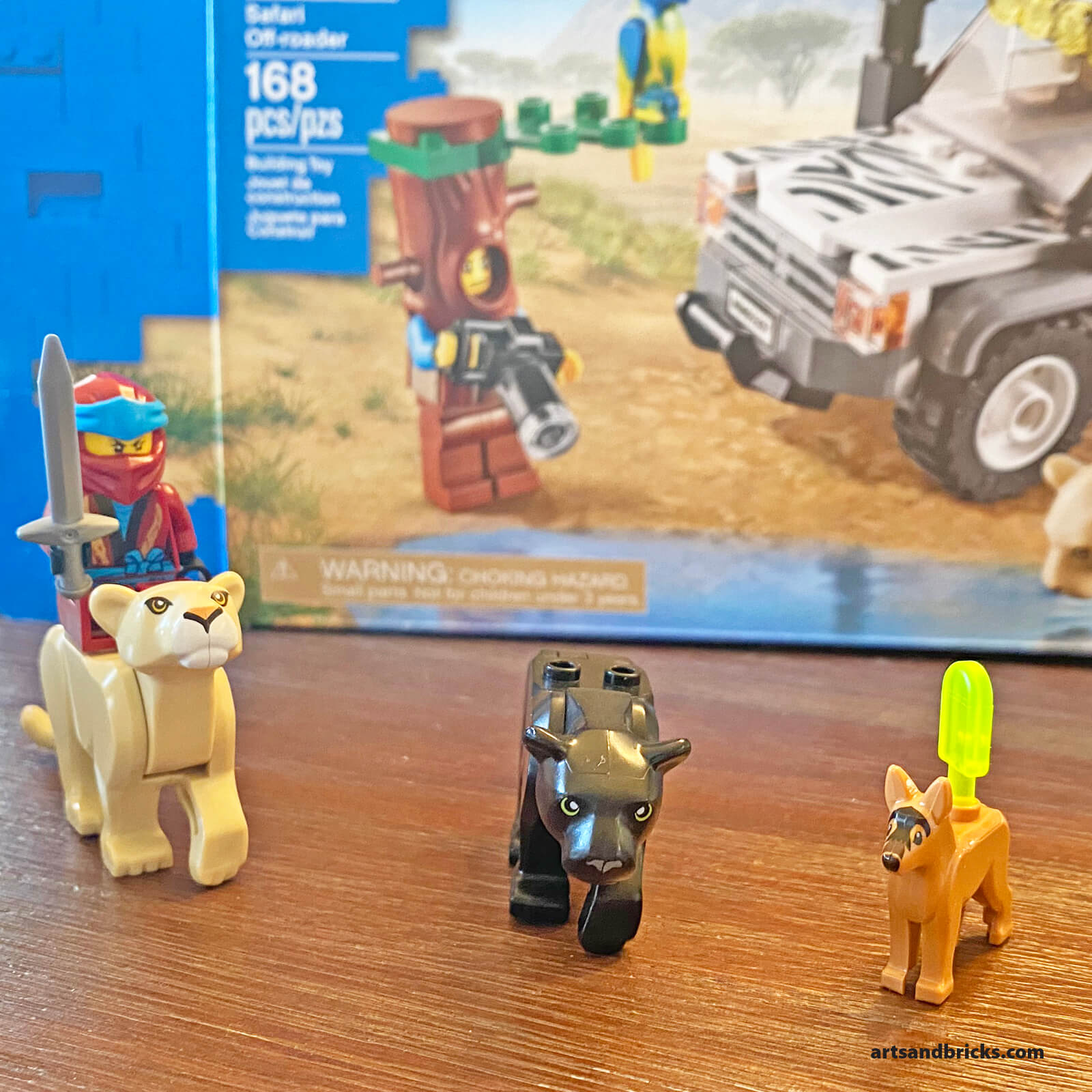 Kid-Review of LEGO City Safari Off-roader, Set 60267 - Arts and Bricks