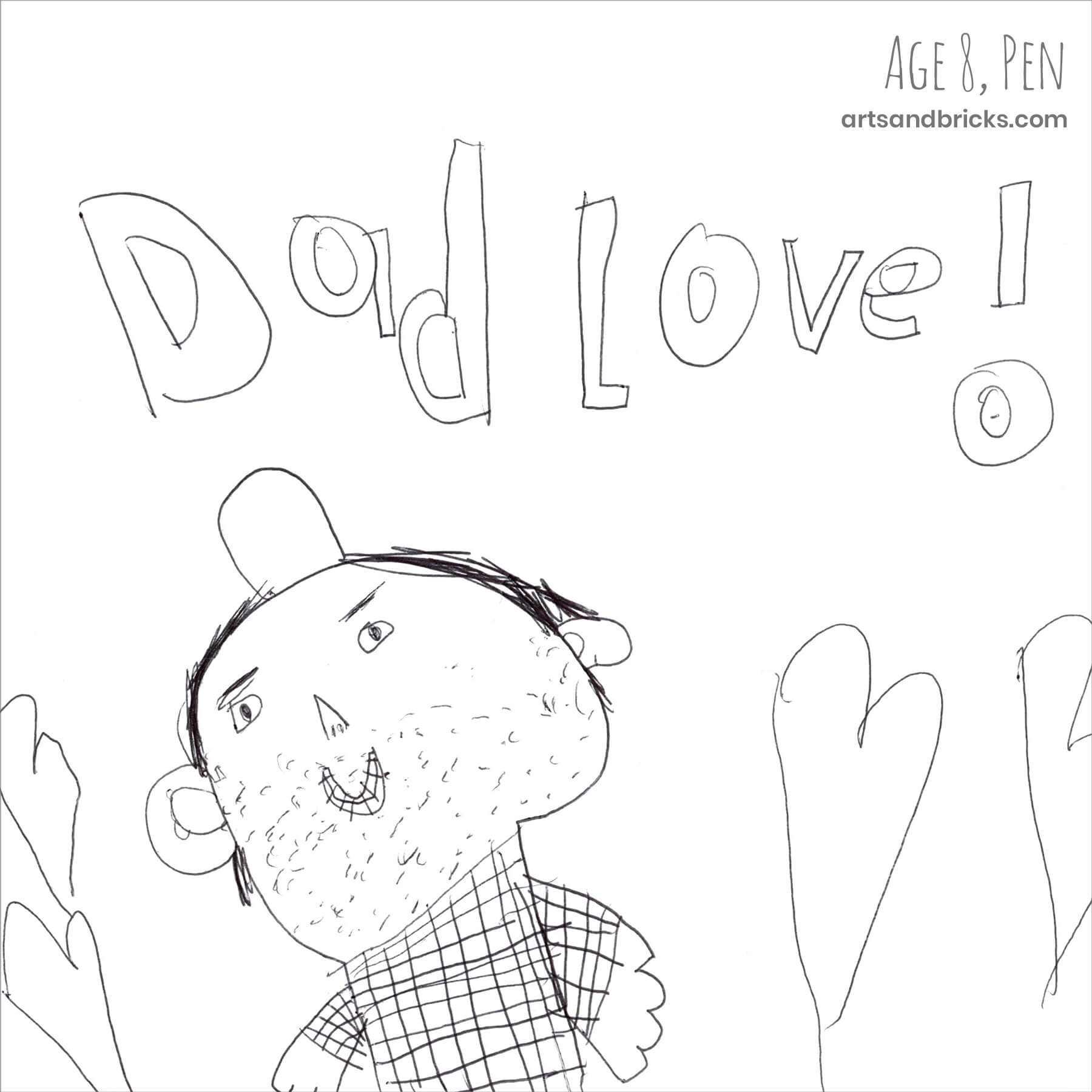 My children's renderings of the human form - Arts and Bricks